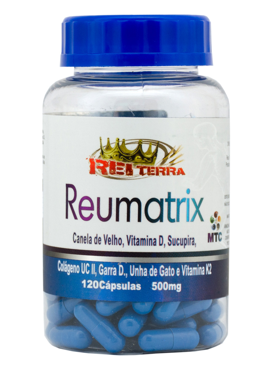 Reumatrix - 120 Cáps. 500mg - REI TERRA